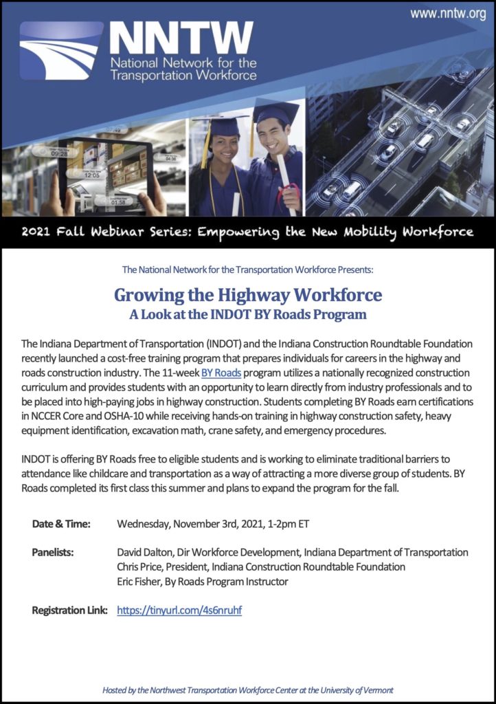 New NNTW Fall 2021 Webinar Series